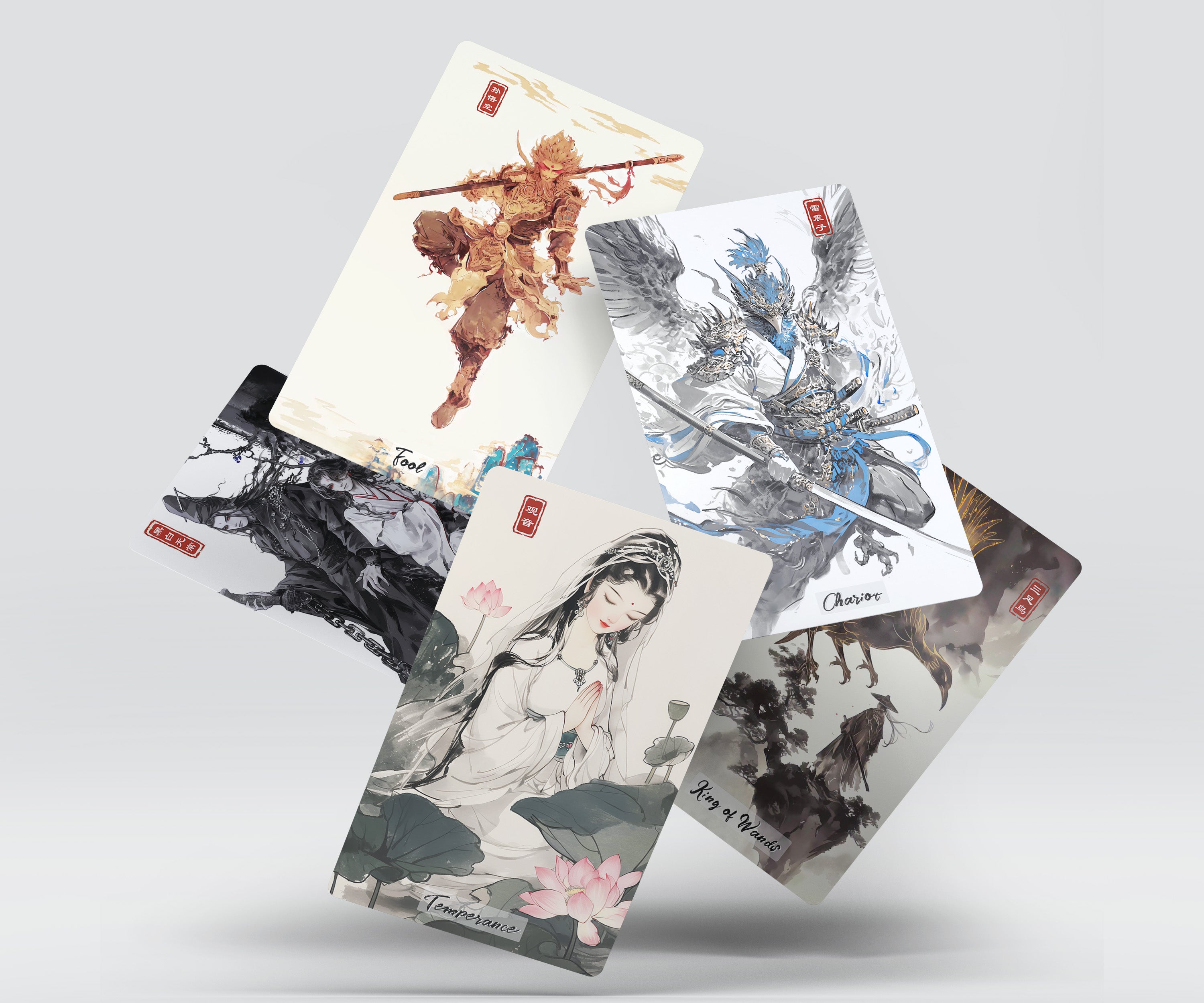 【Chinese Mythology Tarot】 – loongoo.art